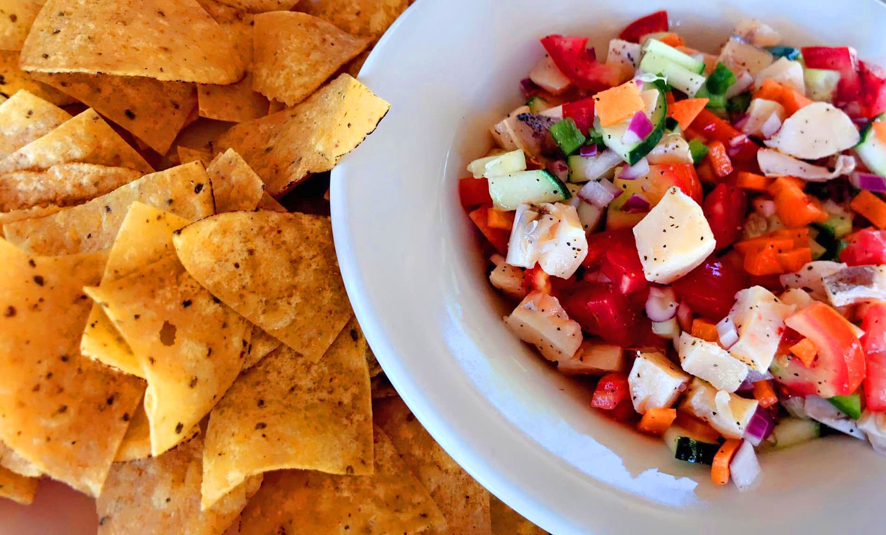 Indulge in Fresh Belizean Conch Ceviche