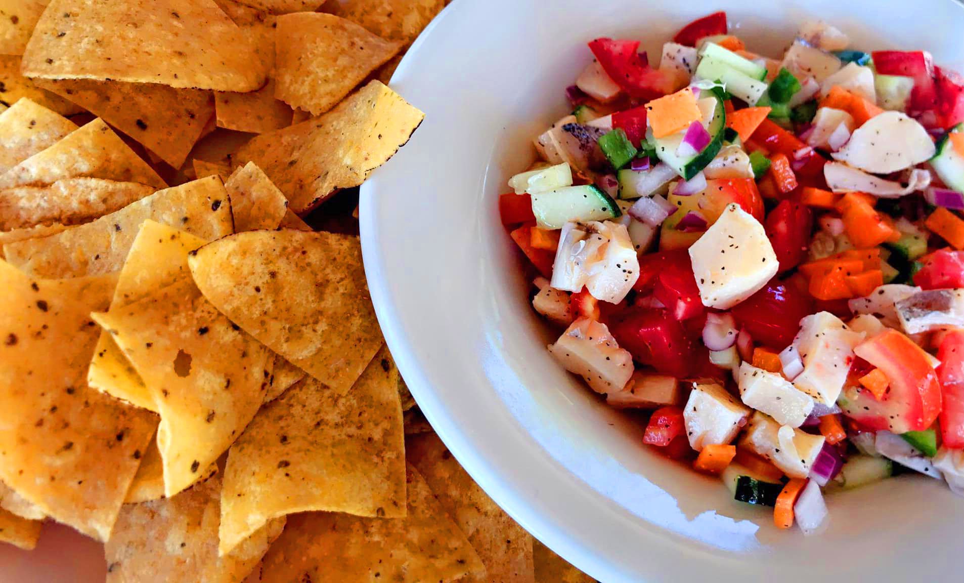Indulge in Fresh Belizean Conch Ceviche
